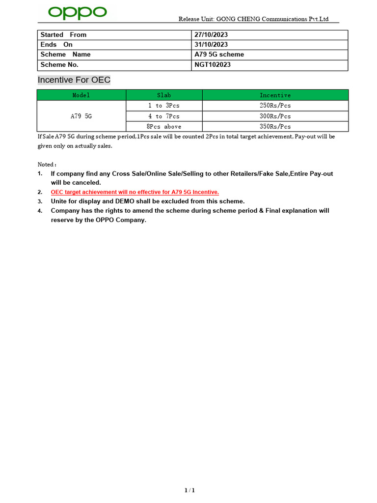 A79 OEC Scheme | PDF | Computers | Technology & Engineering