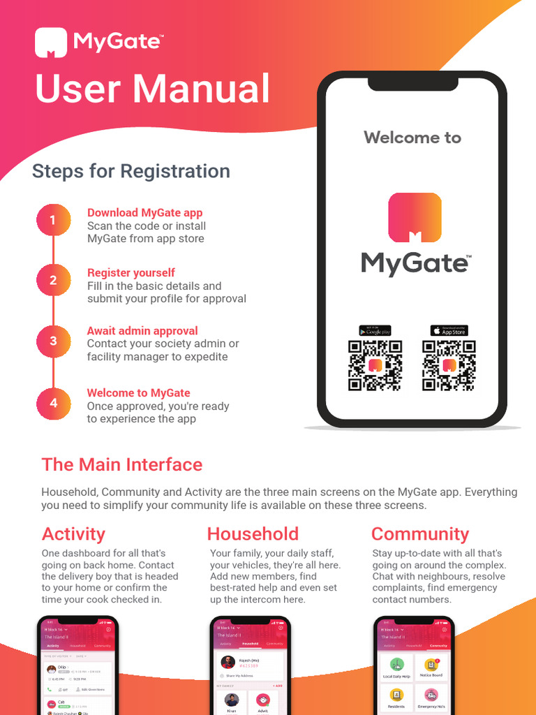 MyGate-User-Manual ERP Digital | PDF | Mobile App | Cyberspace