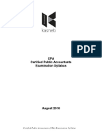 KASNEB Qualifications Overview 2025 | PDF | Accounting | Audit