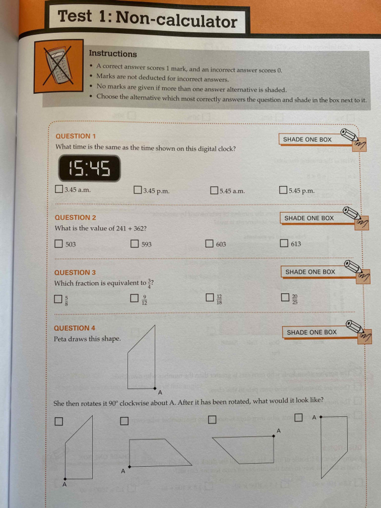 Math Naplan Y7 | PDF