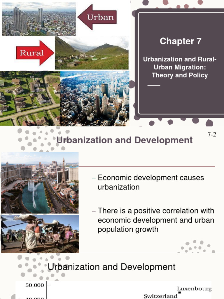 Chapter 7 - Rural - Urban Migration | PDF | Cost Of Living | Urbanization