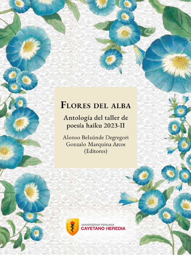 01 Flores Del Alba 25 de octREC-CUC | PDF | Haiku | Perú