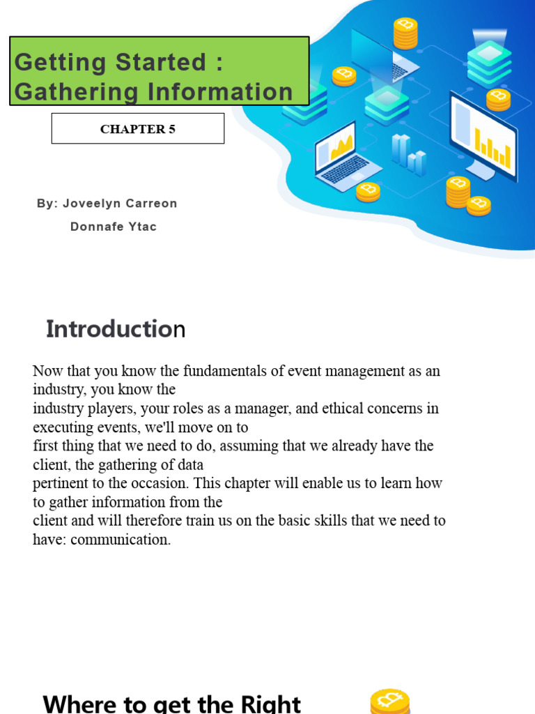Gathering Client Information for Events | PDF | Information | Cognition