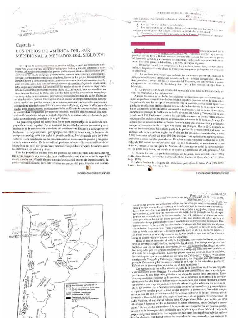 Los Indios de América Del Sur | PDF