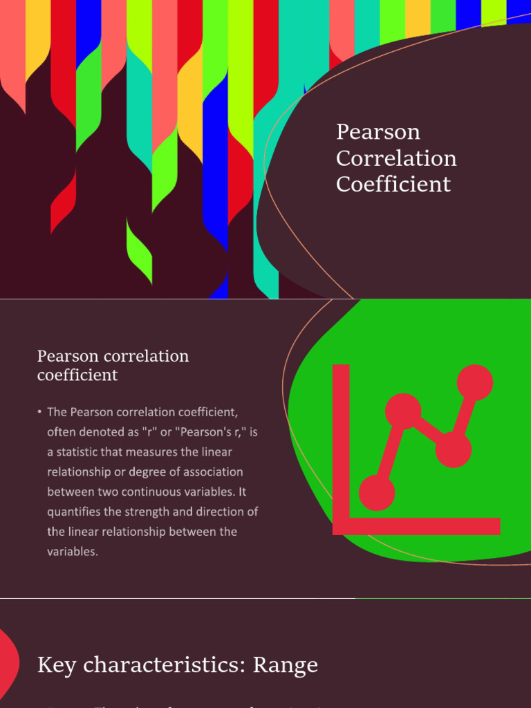 Pearson Correlation Explained | PDF | Statistical Theory | Applied ...