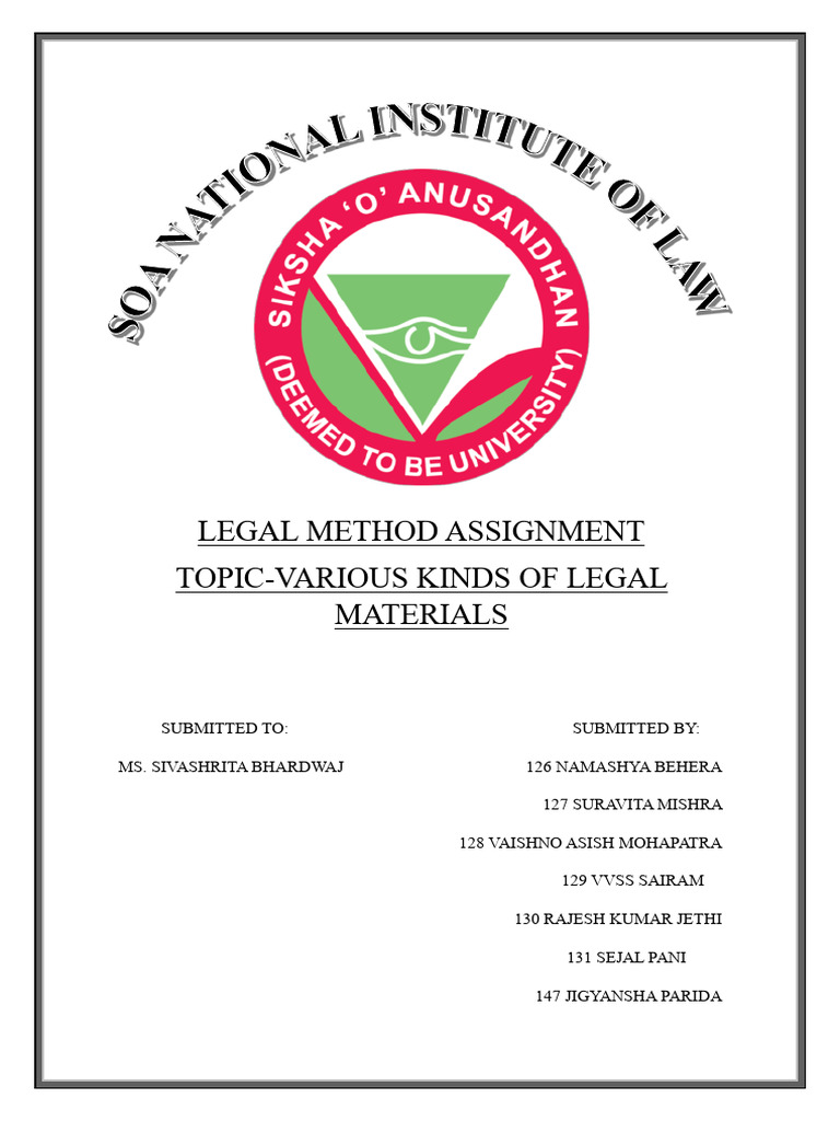 Legal Materials | PDF | Constitution | Precedent