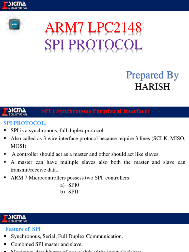 LPC2148 Spi | PDF | Physical Layer Protocols | Computer Science