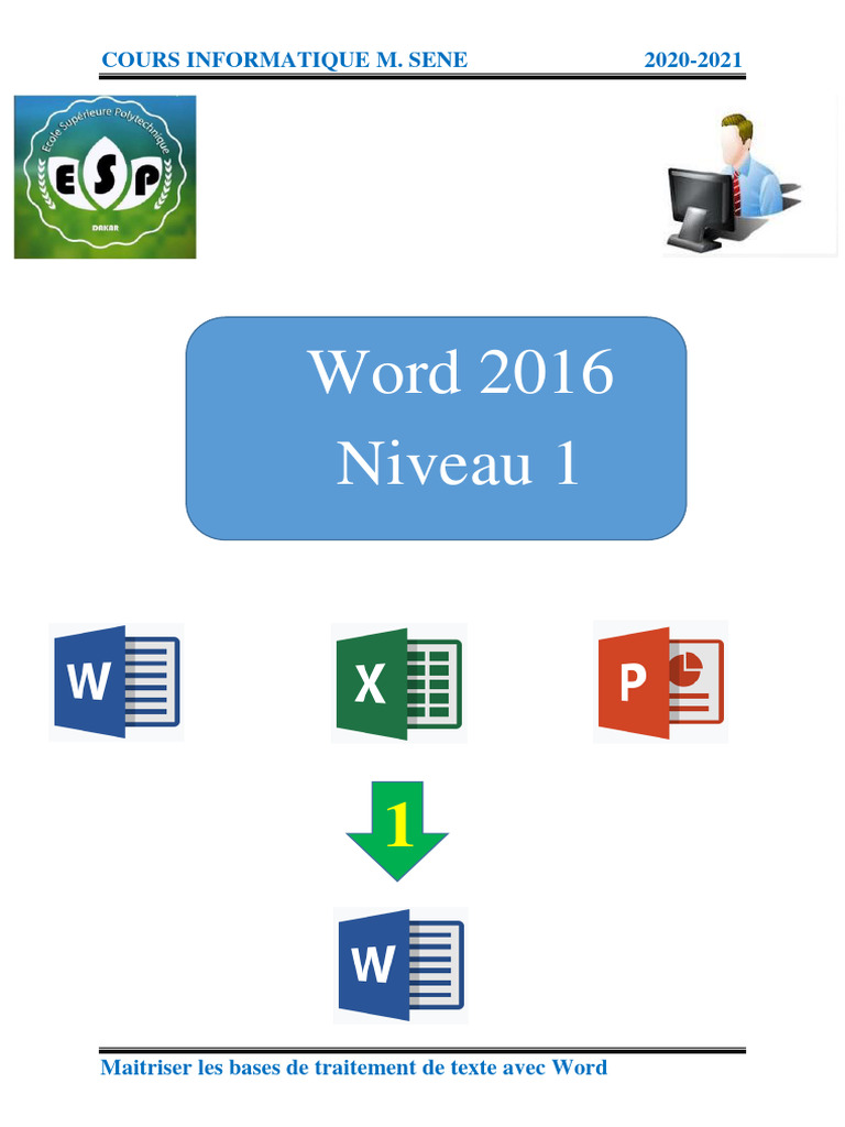 Bases de Microsoft Word 2016 | PDF | Système d'exploitation | Microsoft ...