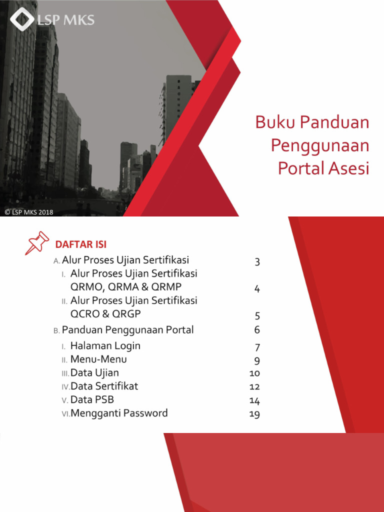 Panduan Portal Asesi | PDF