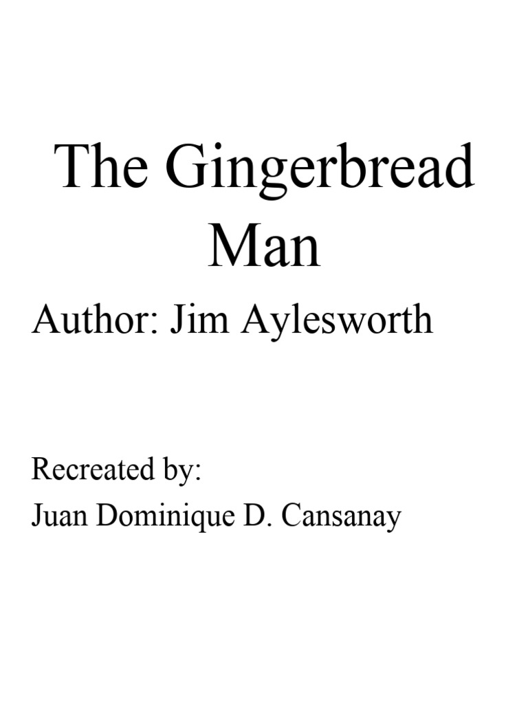 The Gingerbread Man | PDF