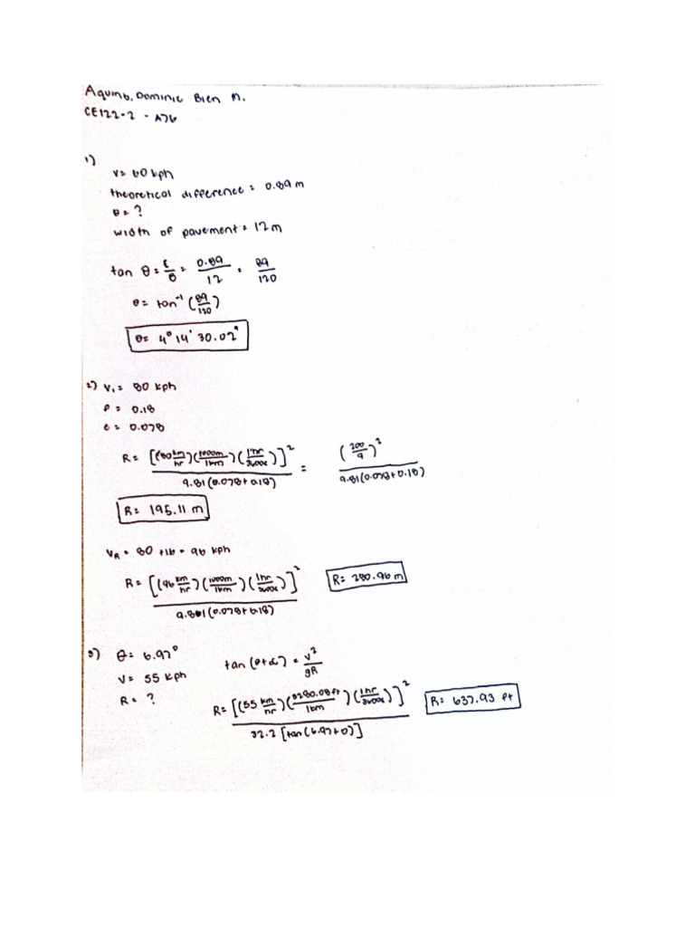 Aquino CE122 Classwork | PDF