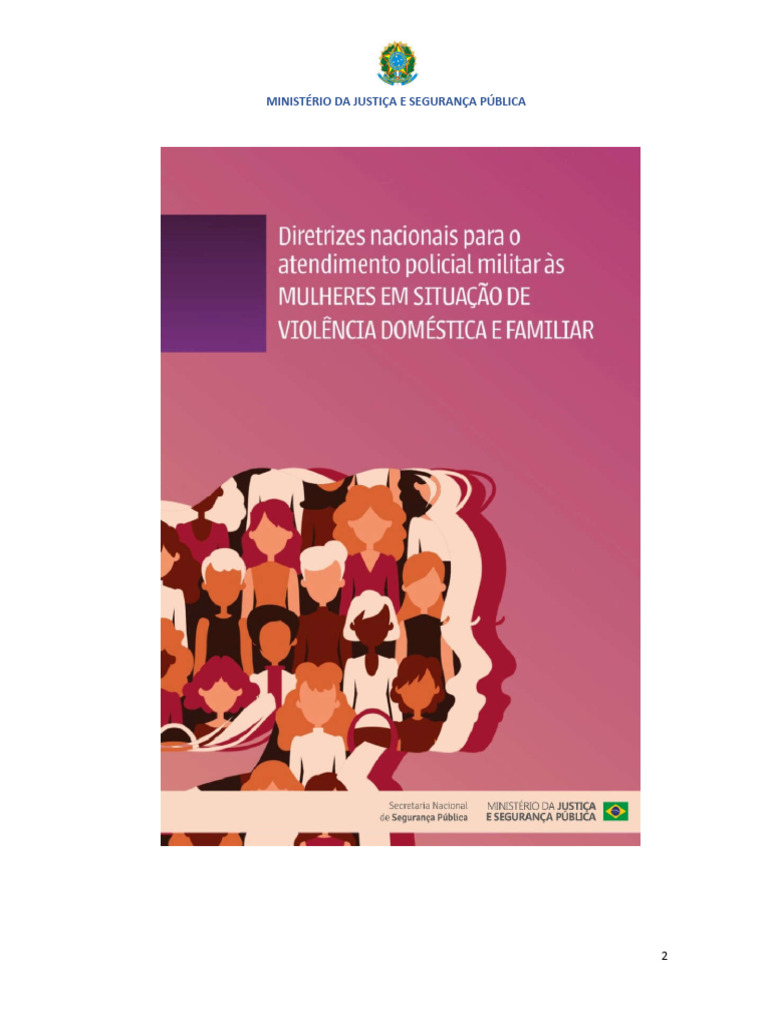 Diretrizes Nacionais para o Atendimento Policial Militar As Mulheres 21 Junho 2022-Versao-Final ...