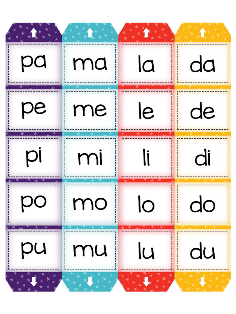 Silabas Directas | PDF