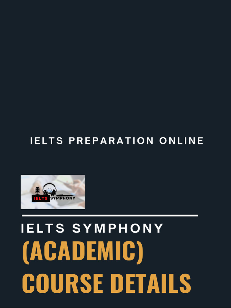 Ielts Academic Course Details | PDF | International English Language ...