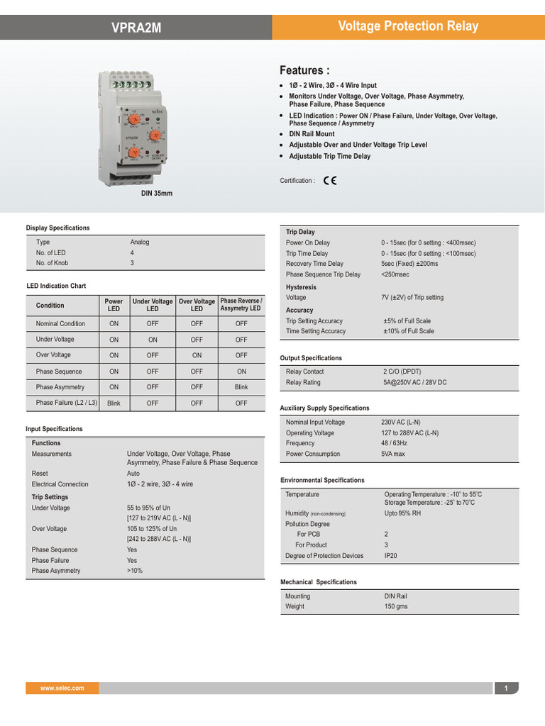 VPRA2M | PDF | Electromagnetic Compatibility | Power (Physics)