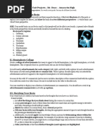 AP Psychology Brain Project: Unit 3: Biological Bases of Behavior | PDF ...