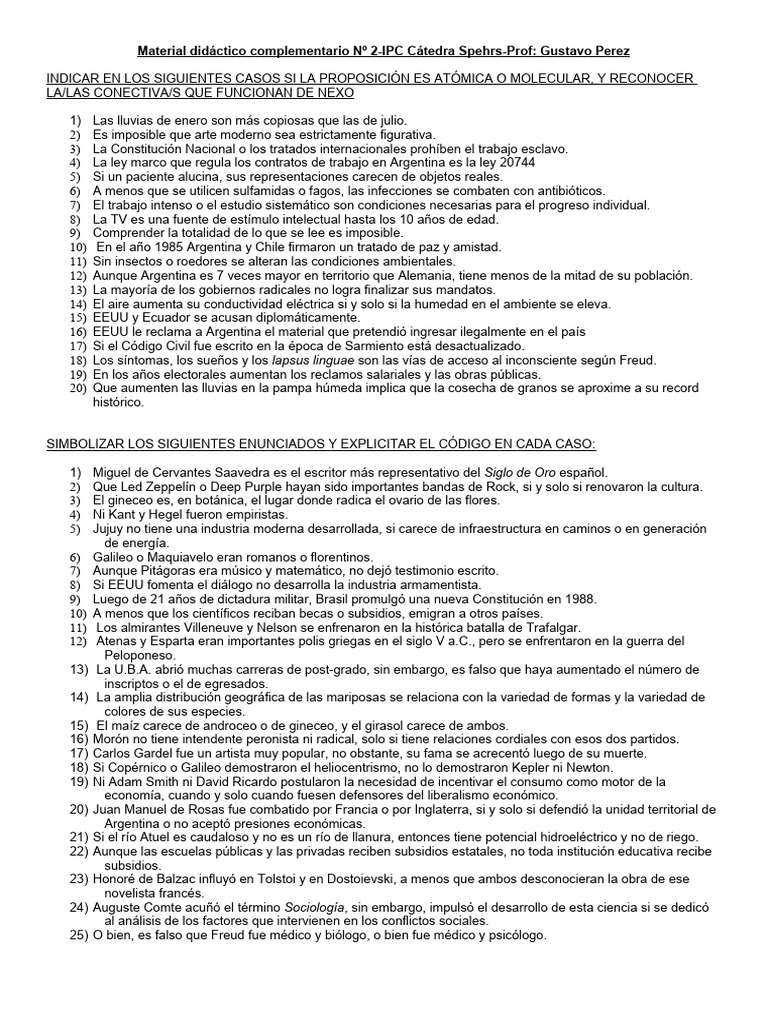 Material Didáctico Complementario #2-2023 | Descargar gratis PDF | Argentina | Francia