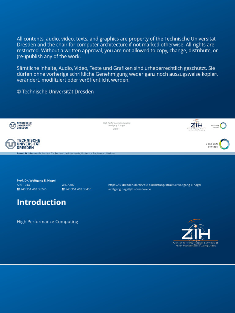 HPC 01 Introduction | PDF | Graphics Processing Unit | Parallel Computing