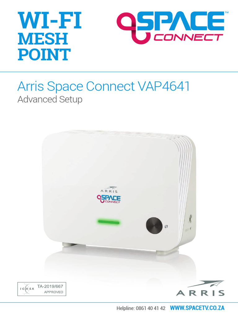Arris Space Connect Vap4641 | PDF | Wi Fi | Ieee 802.11