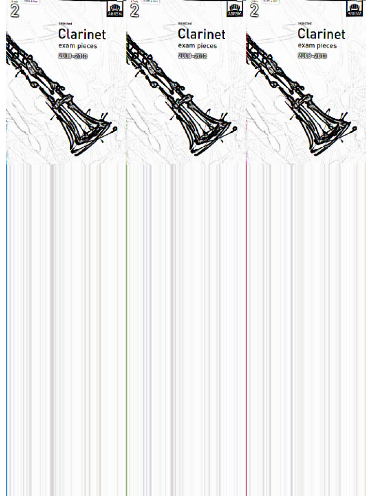Clarinet Exam Pieces Grade 2 3 PDF Free | PDF