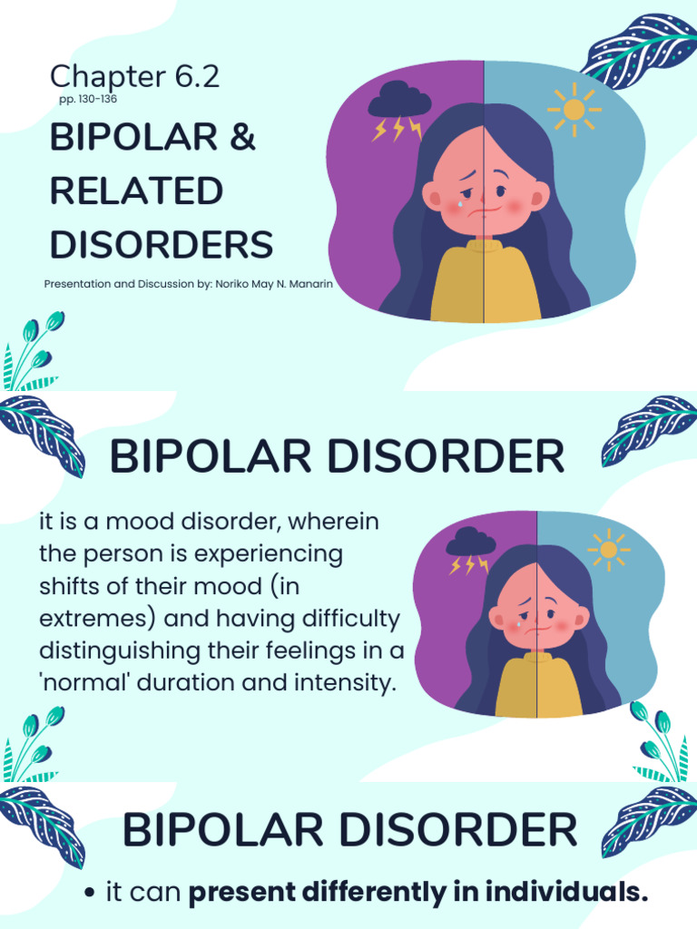 6.2 Bipolar Disorder | PDF | Rational Emotive Behavior Therapy | Major ...