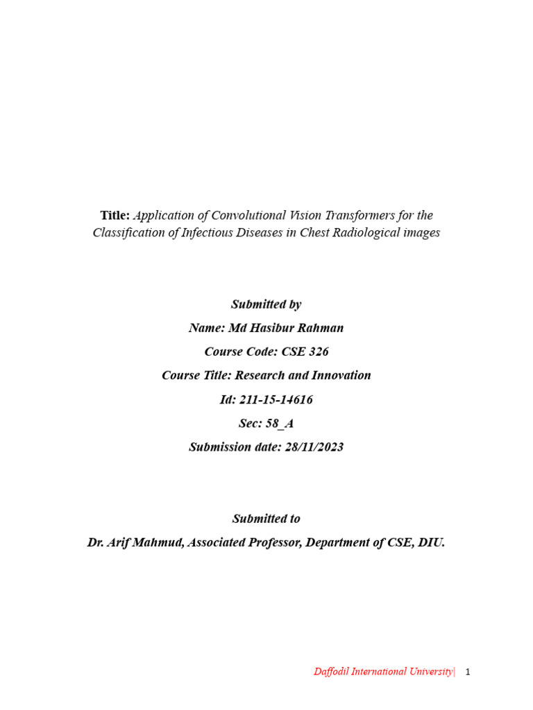 Research Proposal | PDF | Deep Learning | Applied Mathematics