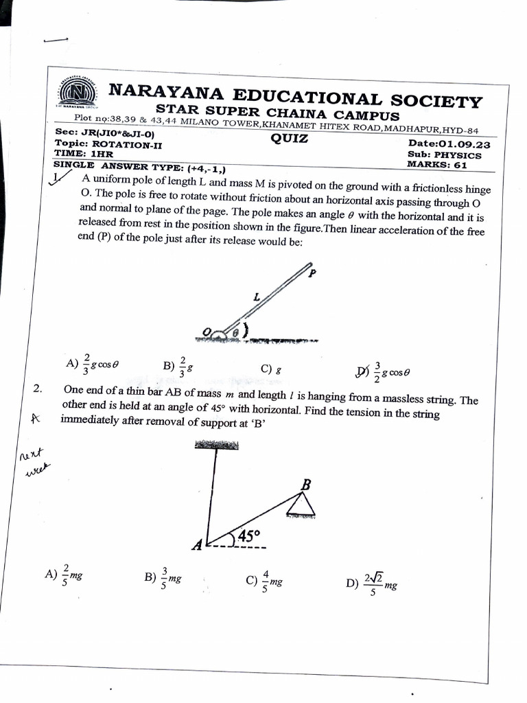 Rotation | PDF | Acceleration | Force