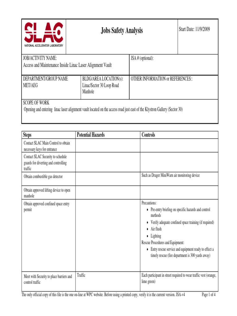 AEG MET JSA Linac Laser Room Sec30 | PDF | Equipment