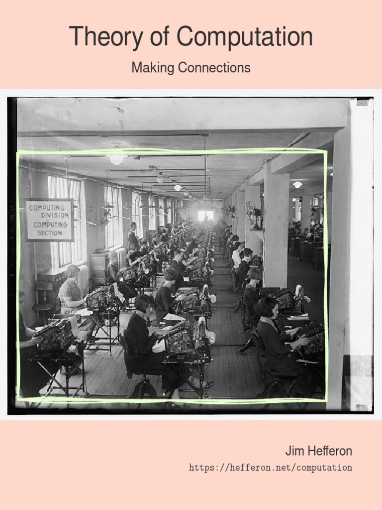 Theory of Computation | PDF | Computational Complexity Theory | Computing