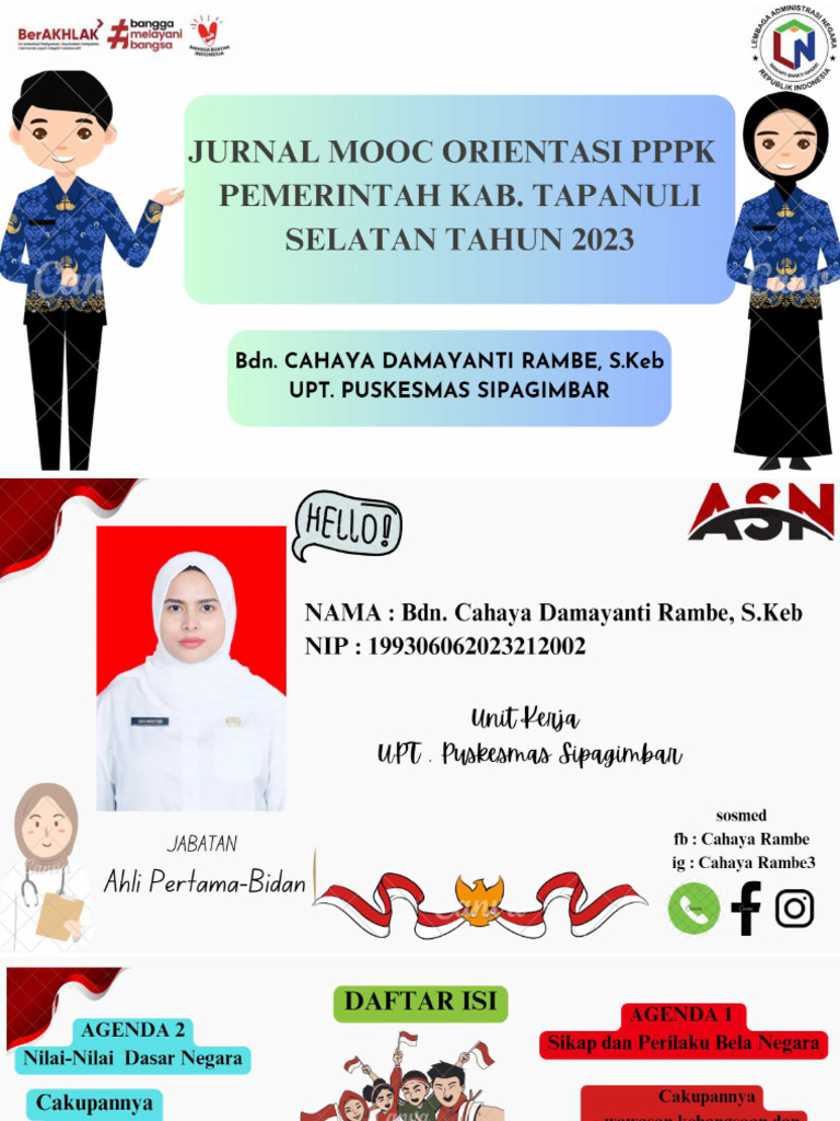 Jurnal Mooc Cahaya Damayanti Rambe, S.keb | PDF