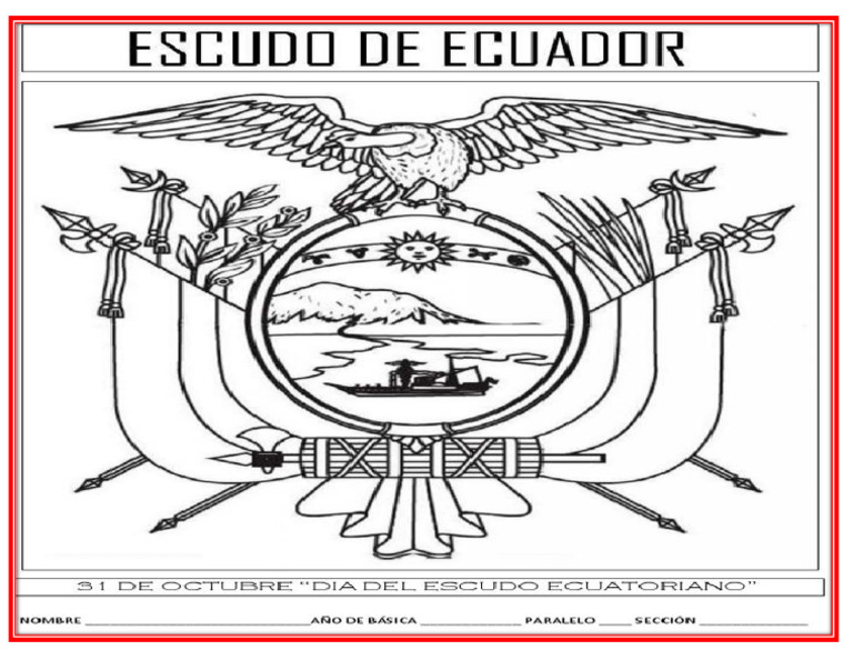 Escudo Del Ecuador | PDF