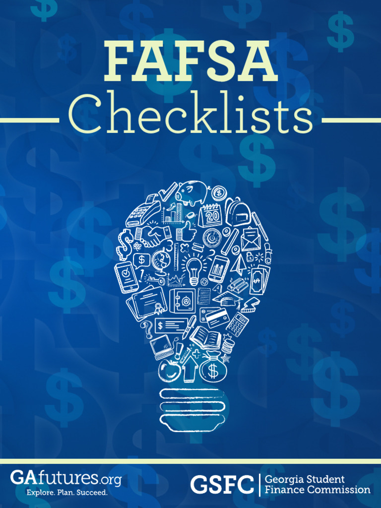 Fafsa-Combined-Checklists-Fy2023-Digital 1 | PDF | Student Financial ...