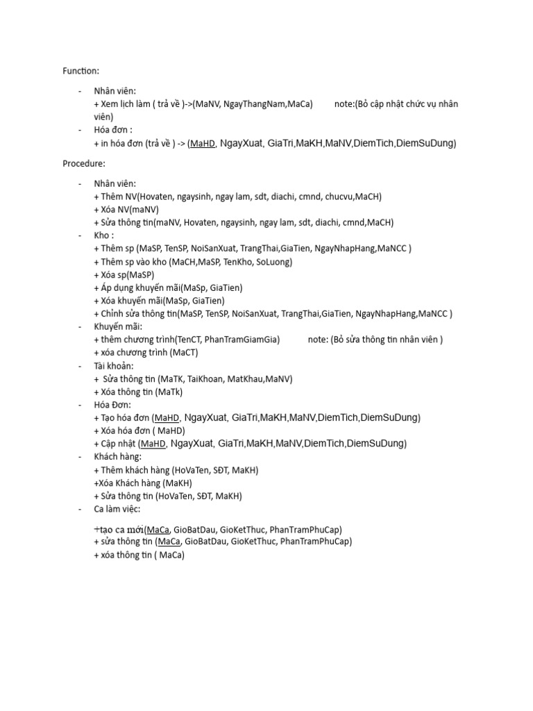 Function&Procedure | PDF