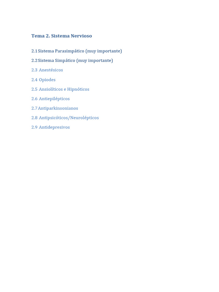 Esquema Tema2 | PDF | Antipsicótico | Química medicinal