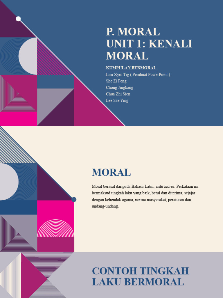 PowerPoint Kumpulan Bermoral | PDF
