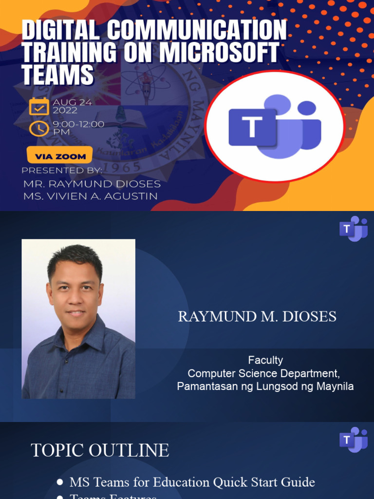 MS Teams Training Morning Session | PDF | Mobile App | Microsoft Windows