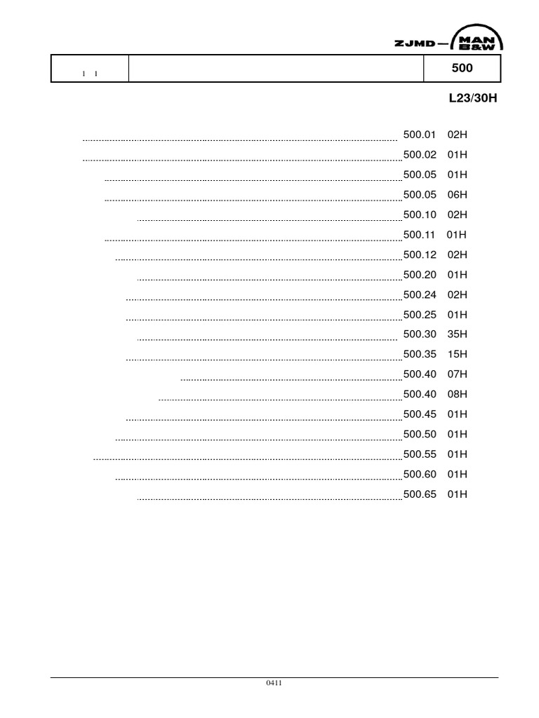 1 - 12. 镇柴L23-30H操作及配件图册（中文版） | PDF