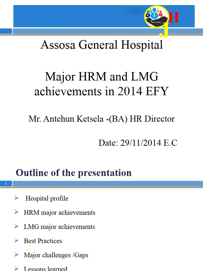 HRM Achievements at Assosa Hospital | PDF | Human Resource Management ...
