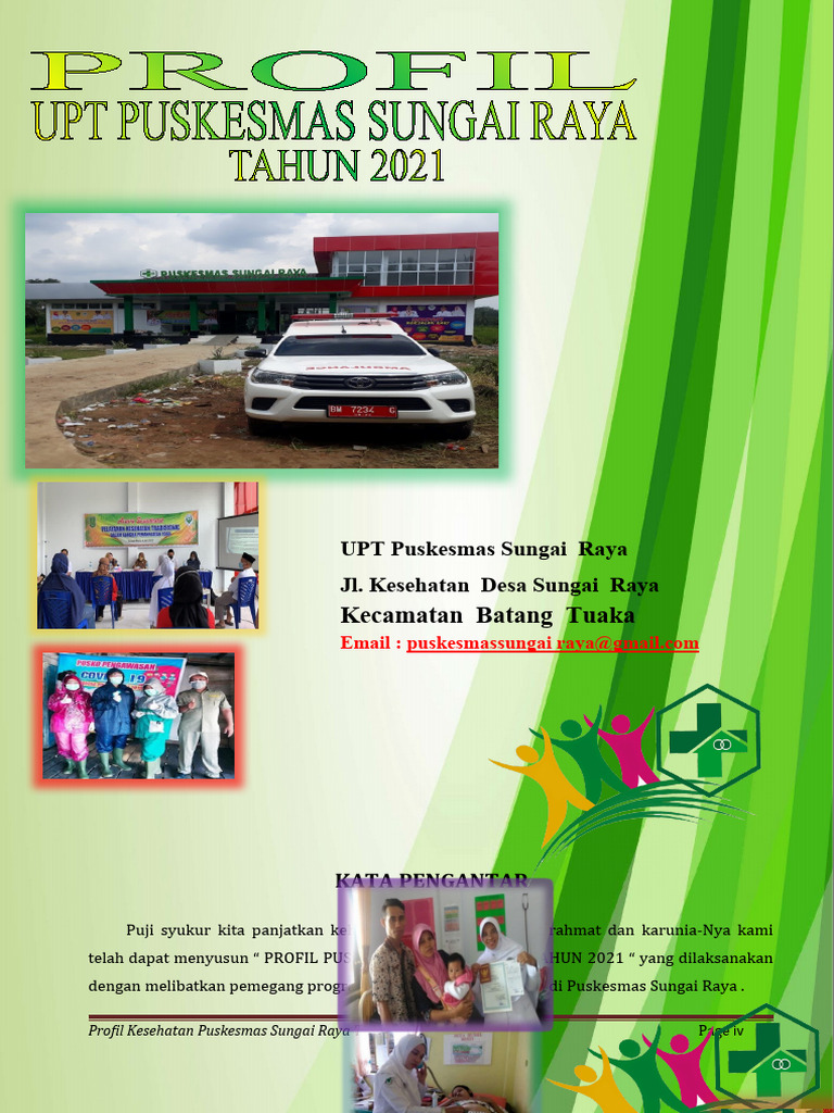Profil Puskesmas Sungai Raya Tahun 2021 | PDF | Pengelolaan Keuangan & Uang