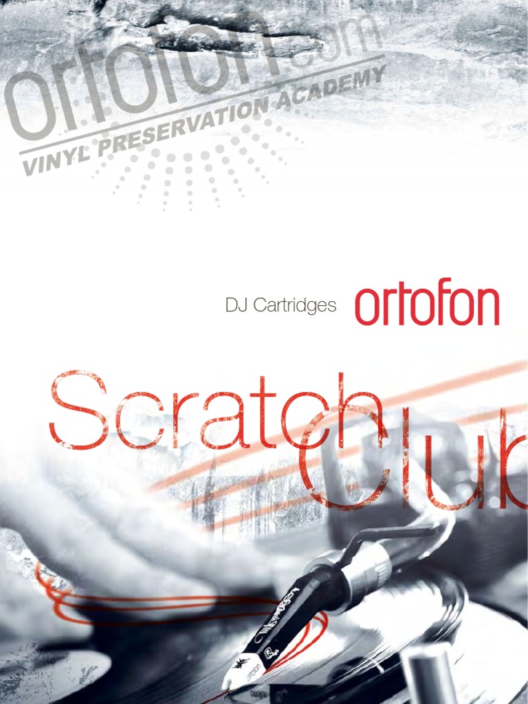 Ortofon DJ Cartridge Brochure | PDF | Phonograph | Gramophone Record