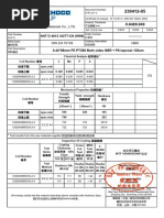 Galvanized Steel Grade Data Sheets | PDF | Sheet Metal | Galvanization