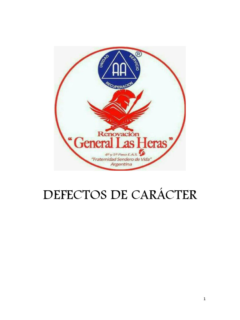 Defectos de Carácter | PDF | Orgullo | Amor