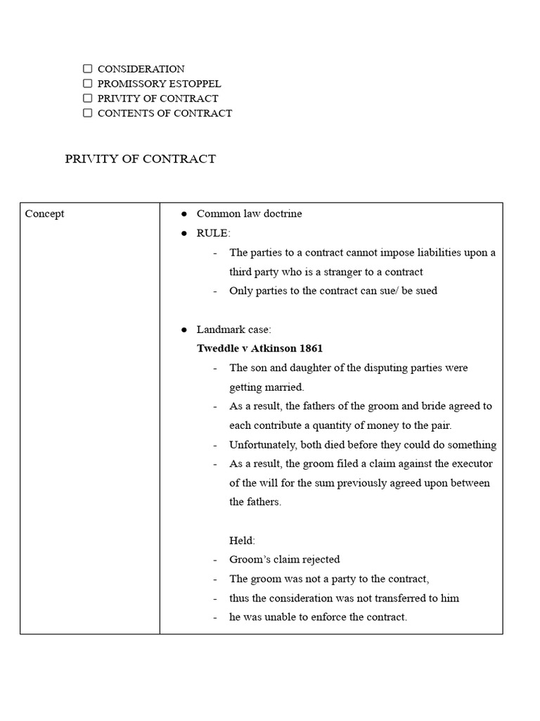 Final Contract Sem 1 | PDF | Consideration | Assignment (Law)