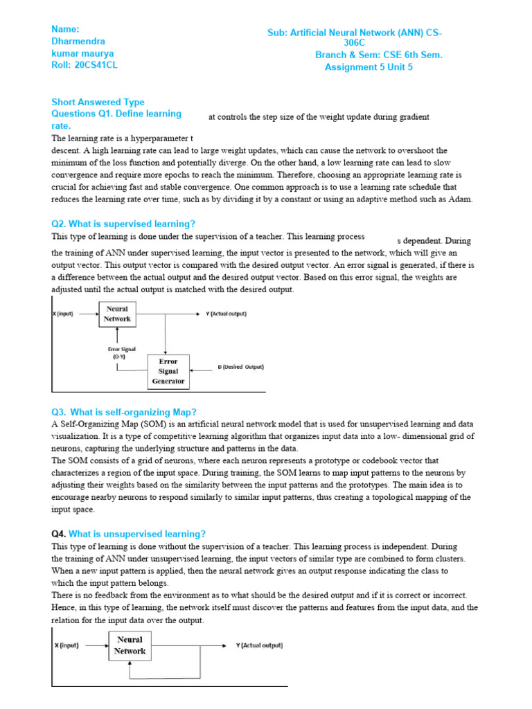 Artificial Neural Networks | PDF | Artificial Neural Network | Machine ...