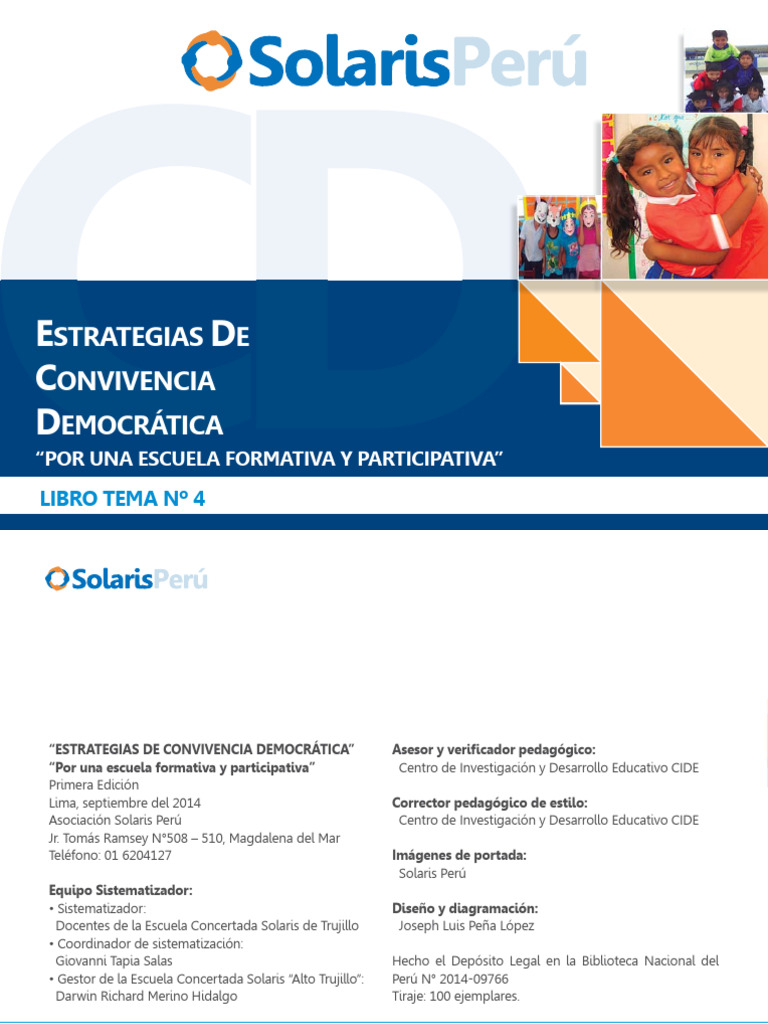 Estrategias De Convivencia Democratica Pdf Democracia Ideologías