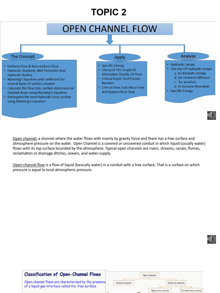 Manning Formula for Open Channels | PDF | Civil Engineering | Physical ...