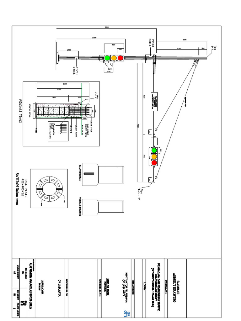 GAMBAR ASBUILT Draw | PDF