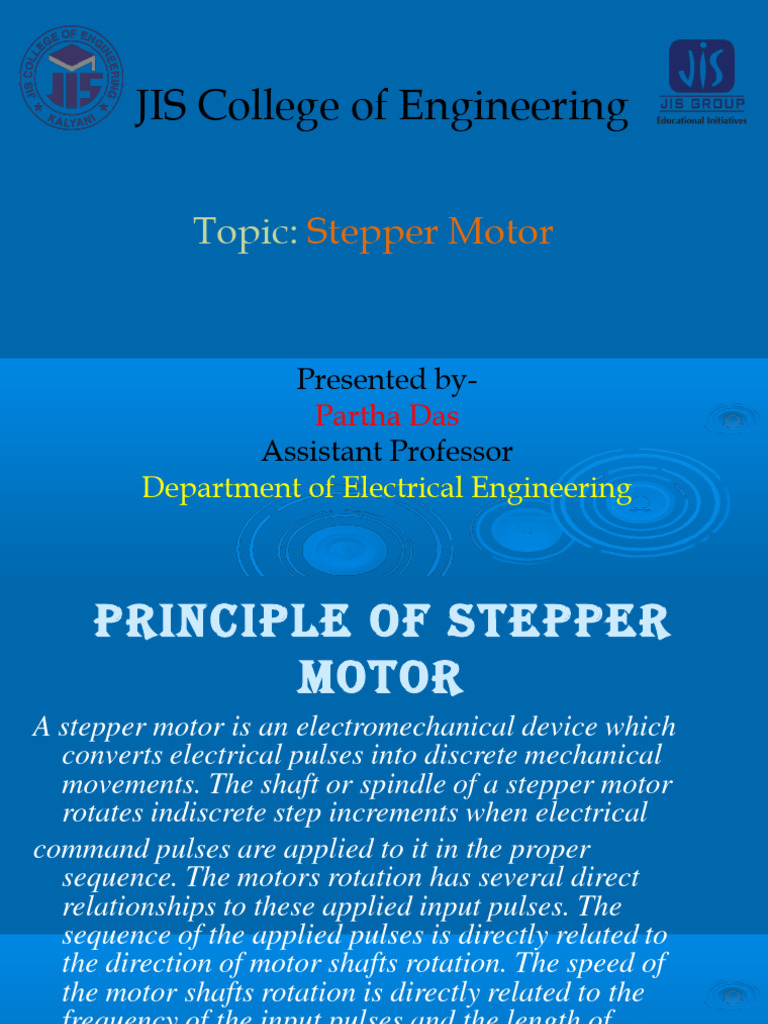 Stepper Motor | PDF | Electric Motor | Electrical Engineering