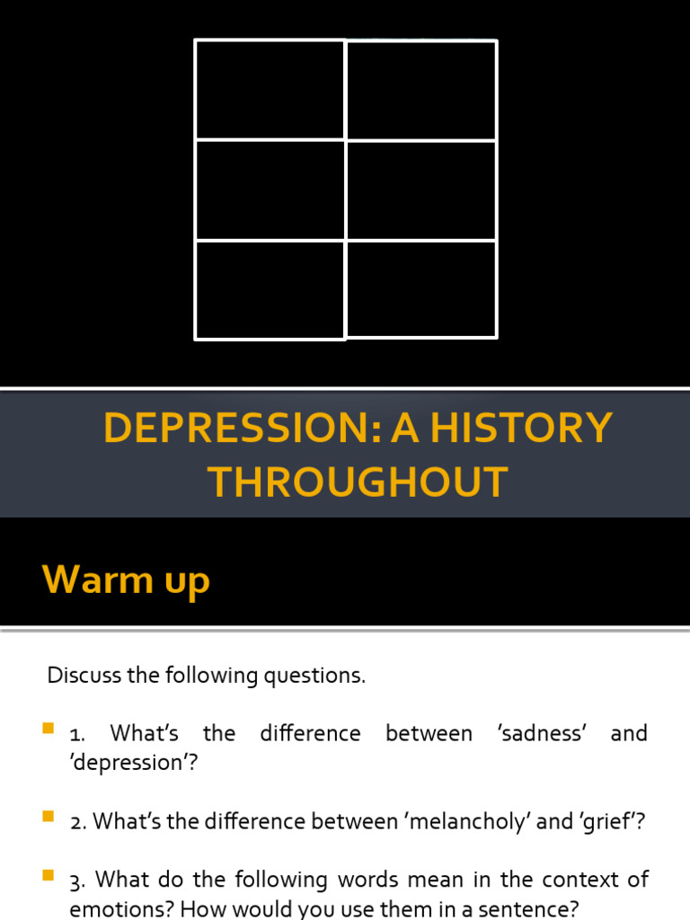 Depression - A History Throughout 2023 | PDF