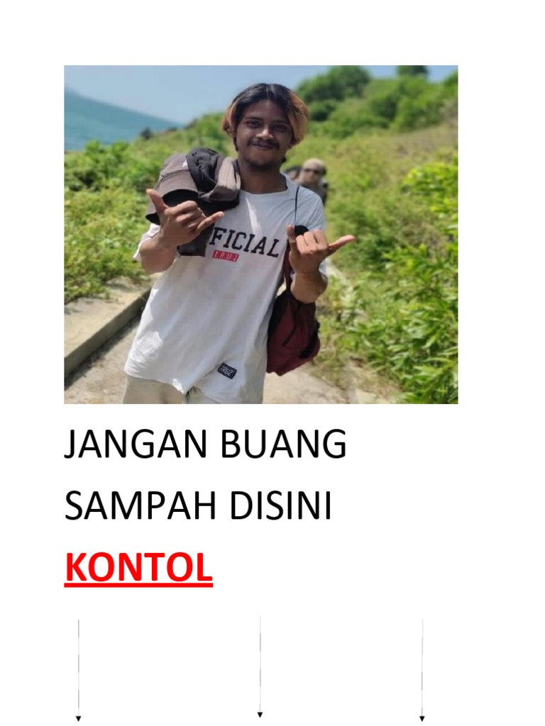 Larangan Buang Sampah di Sini | PDF